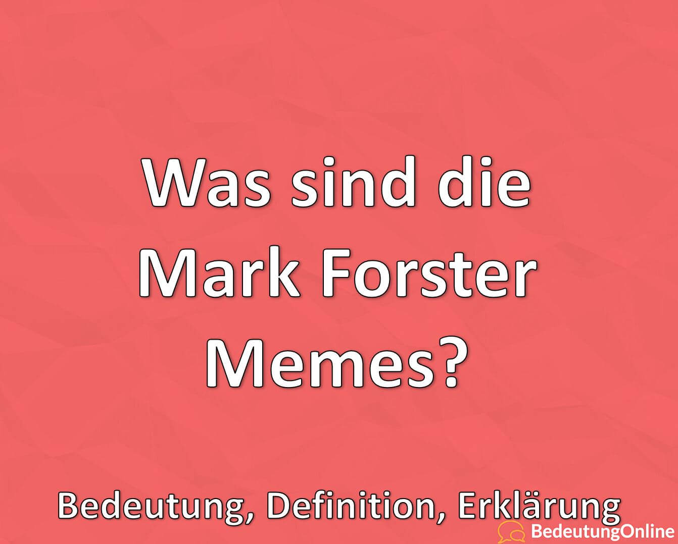 Woher kommen die Mark Forster Memes und der Hate? Bedeutung, Definition ... Woher kommen die Mark Forster Memes und der Hate? Bedeutung, Definition ...