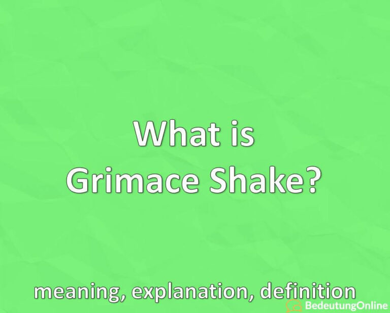 What is the Grimace Shake? TikTok, meaning, explanation, definition ...